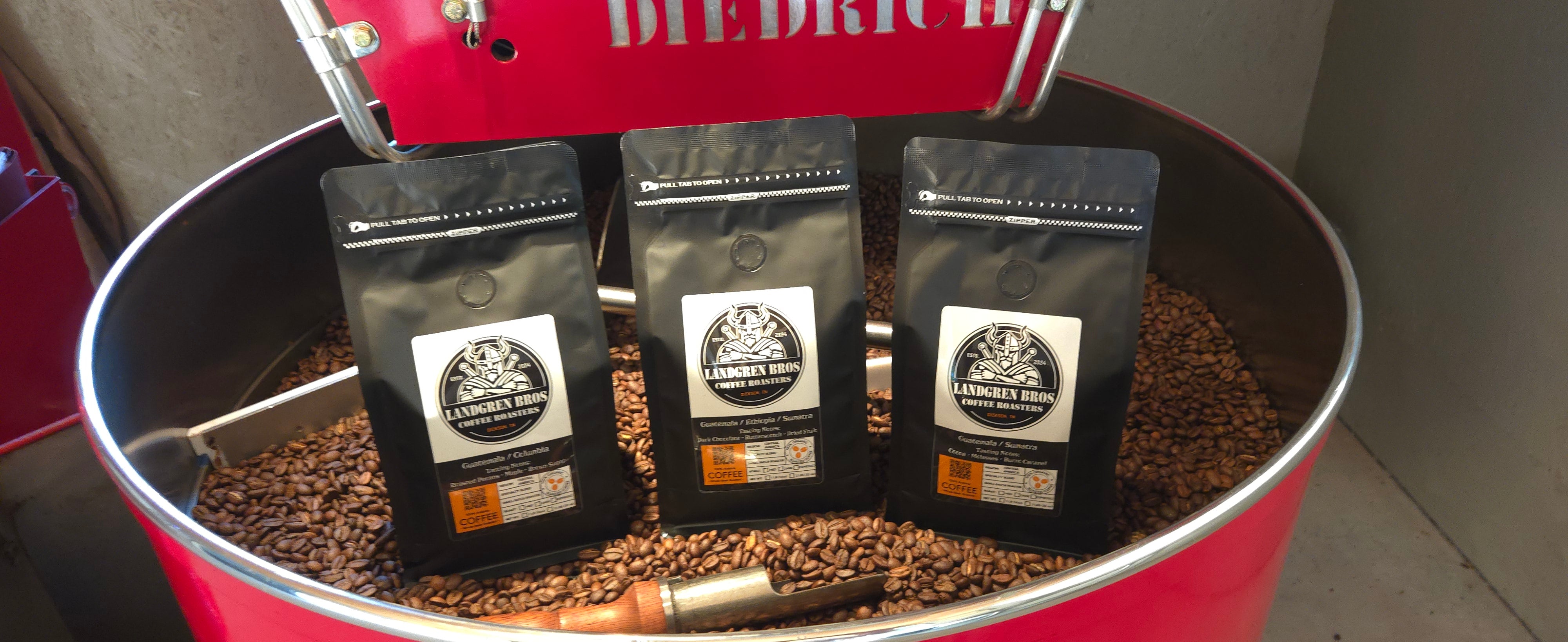 Sampler 3-Pack | 1lb Espresso 1lb Medium Roast 1lb Dark Roast ...